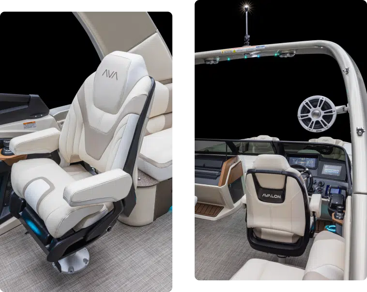 Pontoon Seats | Avalon Pontoons