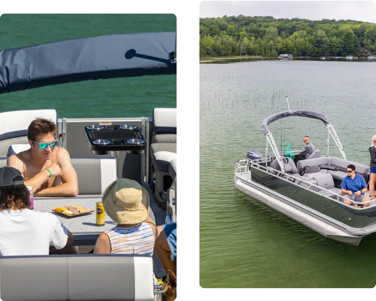 Aluminum Pontoons | Avalon Pontoons