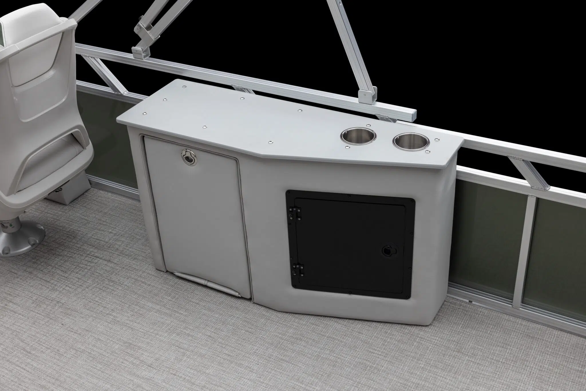 Venture 85 Pontoon Boats: Clean and Traditional Design - Avalon Pontoon ...