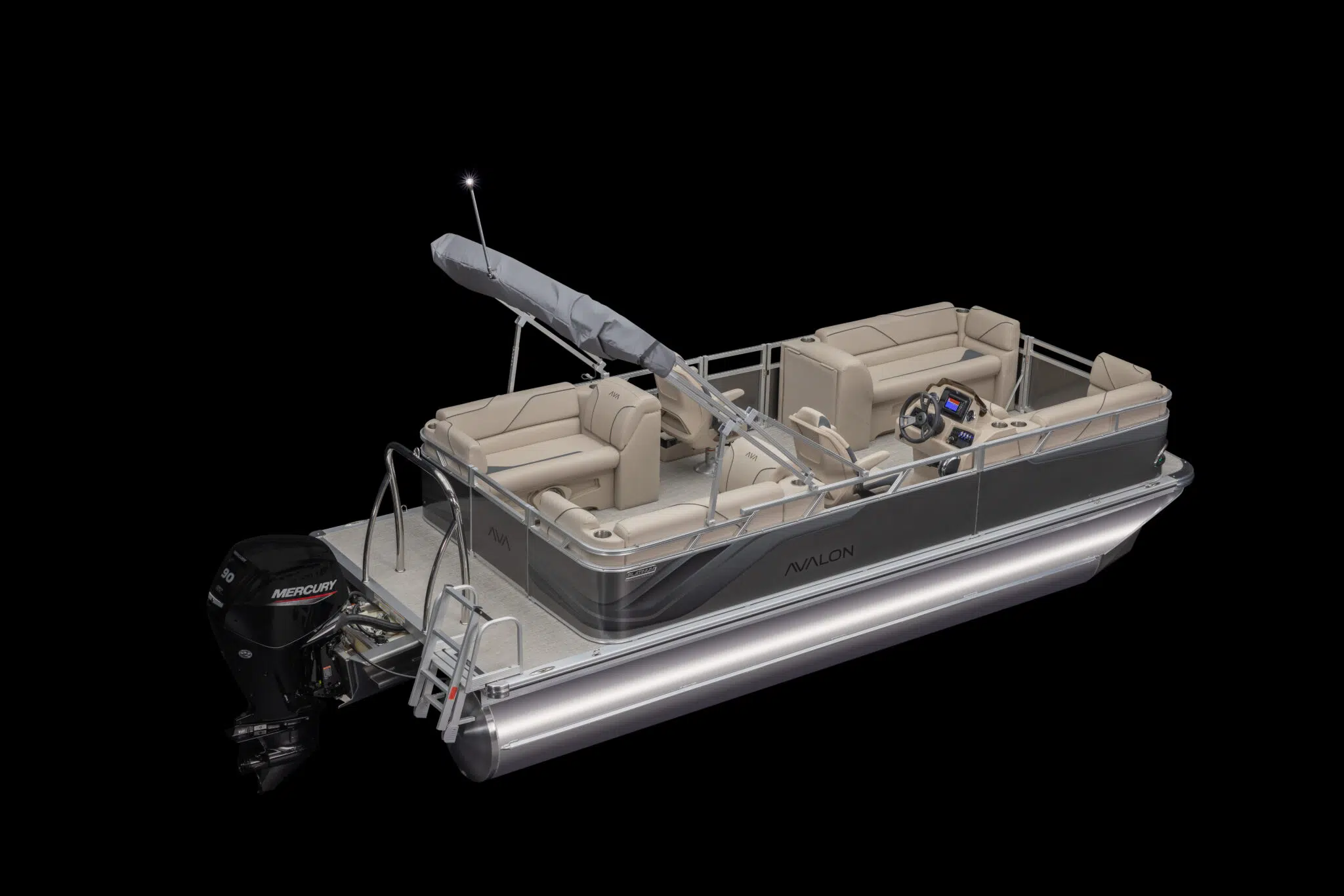 Venture Pontoon Boats: Compact Fishing Boats - Avalon Pontoon Boats