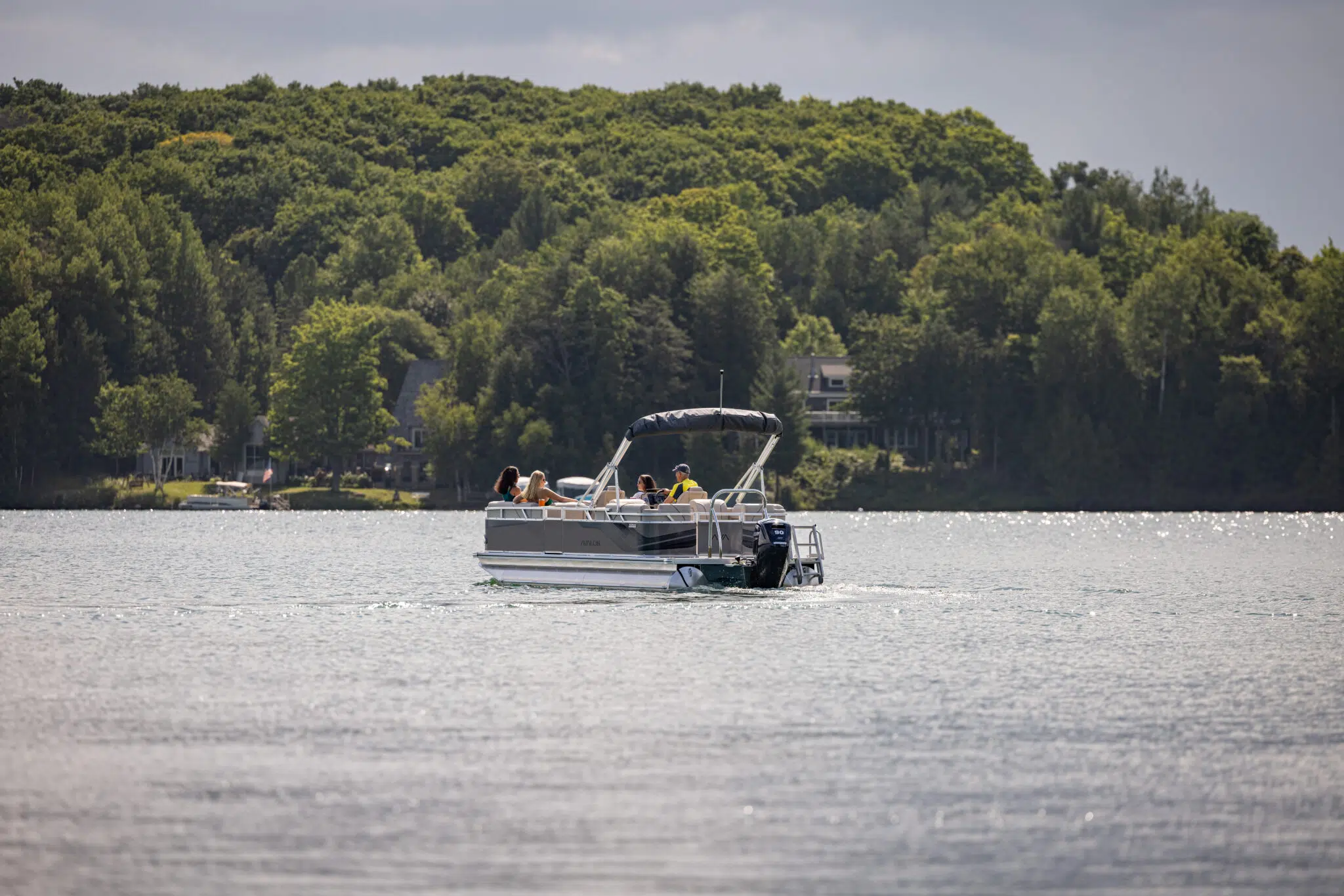 Venture Pontoon Boats: Compact Fishing Boats - Avalon Pontoon Boats
