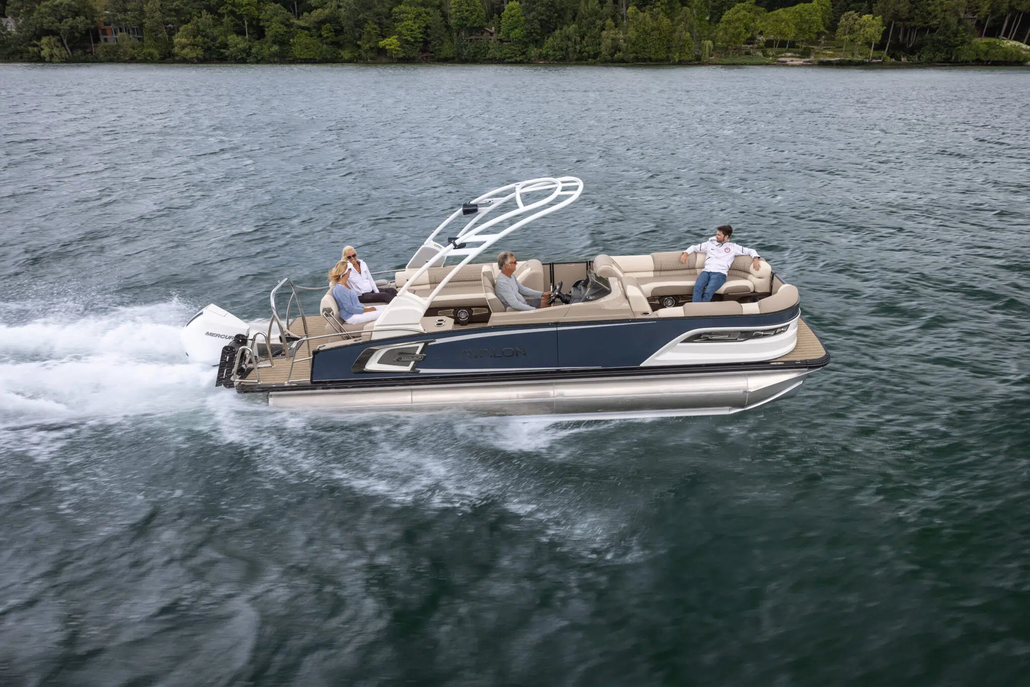 Excalibur LTD Pontoons: Fully-Loaded Premium Models - Avalon Pontoon ...